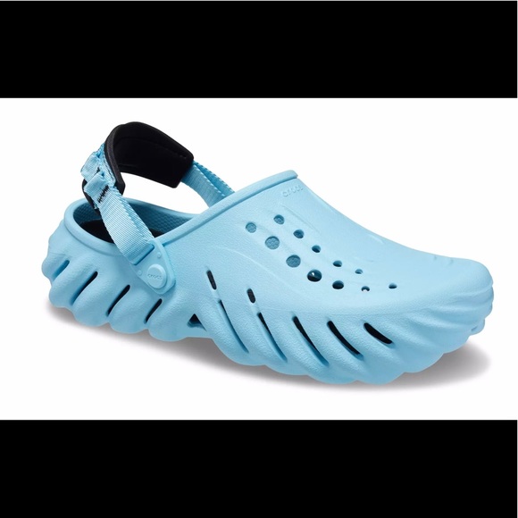 CROCS | Shoes | Crocs Echo Clog Arctic Blue | Poshmark